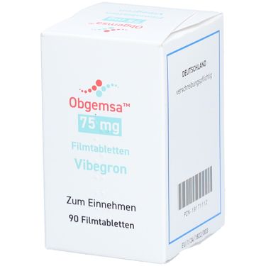 OBGEMSA 75 mg Filmtabletten 90 St mit dem E-Rezept kaufen - Shop Apotheke