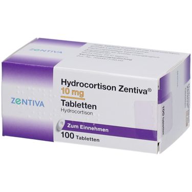 HYDROCORTISON Zentiva 10 mg Tabletten 100 St mit dem E-Rezept kaufen ...