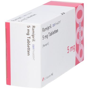 RAMIPRIL 089PHARM 5 mg Tabletten 50 St mit dem E-Rezept kaufen - Shop ...