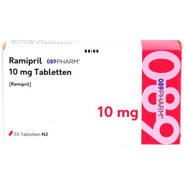 RAMIPRIL 089PHARM 10 mg Tabletten 50 St mit dem E-Rezept kaufen - Shop ...