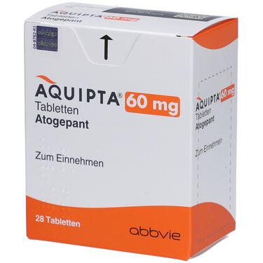 AQUIPTA 60 mg Tabletten 28 St mit dem E-Rezept kaufen - Shop Apotheke