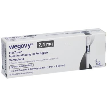 WEGOVY 2,4 mg FlexTouch Injektionslsg.Fertigpen 1x3 ml mit dem E-Rezept ...