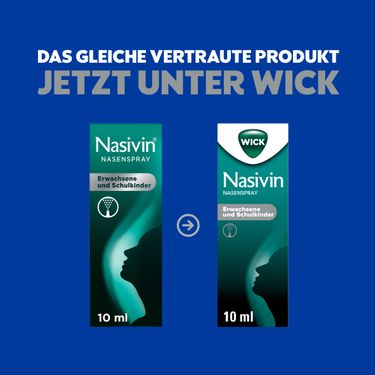 WICK Nasivin Nasenspray Erwachsene und Schulkinder ohne ...