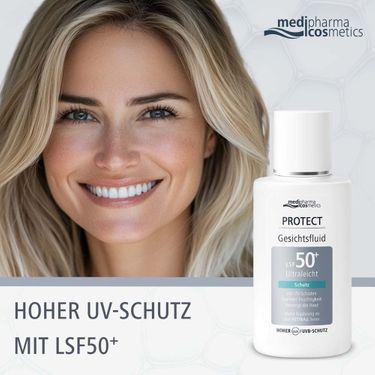 medipharma cosmetics Protect Gesichtsfluid LSF 50+ 50 ml - Shop Apotheke