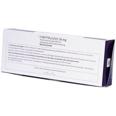 NEMLUVIO 30 mg Plv.u.LM z.H.e.Inj.-Lsg.Fertigpen 1 St mit dem E-Rezept ...