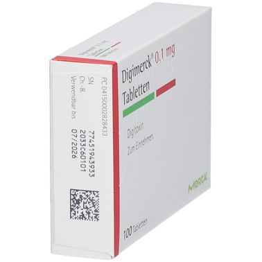 Digimerck® 0,1 mg 100 St - shop-apotheke.com