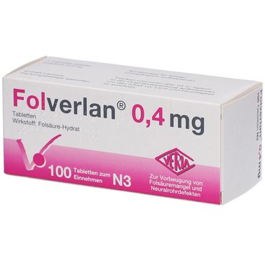 Folverlan® 0,4 mg Tabletten 100 St - shop-apotheke.com