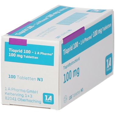 Tiaprid 100 - 1 A Pharma® 100 St - shop-apotheke.com