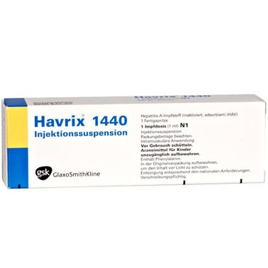Havrix: Hepatitis-A-Impfung | Shop Apotheke