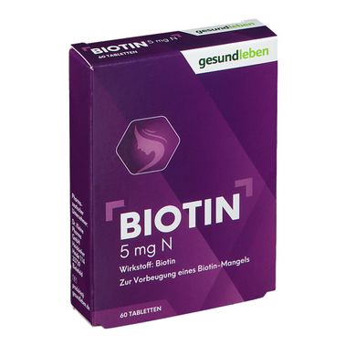 gesund leben Biotin 5 mg N 60 St - shop-apotheke.com