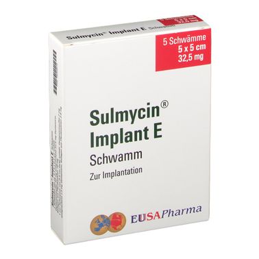 SULMYCIN Implant E 5x5 Schwaemme 5 St - shop-apotheke.com
