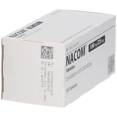 NACOM® 100 mg/25 mg 100 St - shop-apotheke.com