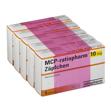 MCP-ratiopharm® 10 mg Zäpfchen 25 St - shop-apotheke.com