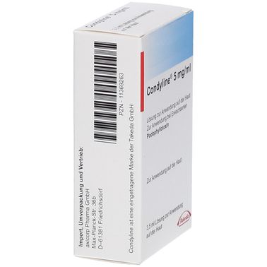Condyline 5 mg/ml 3,5 ml - shop-apotheke.com