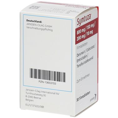 Symtuza® 800 mg/150 mg/200 mg/10 mg 30 St - shop-apotheke.com