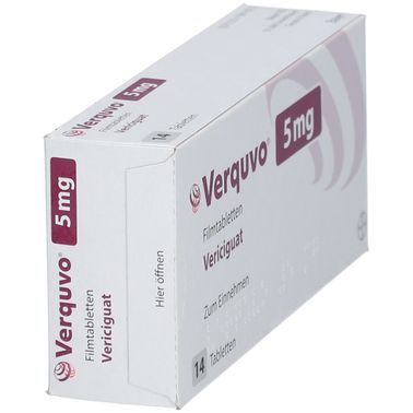Verquvo® 5 mg 1x14 St - shop-apotheke.com