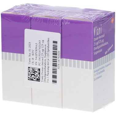 Viani 25 µg/125 µg 3x120 St - shop-apotheke.com
