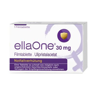 ellaOne® 30 mg Notfallverhütung 1 St - Shop Apotheke