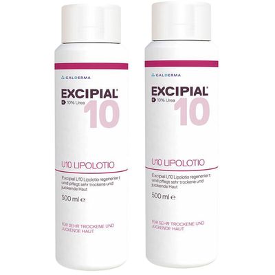 Excipial® U10 Lipolotio 2x500 ml - Shop Apotheke