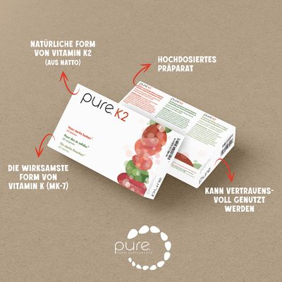 Pure K2 60 St - Shop Apotheke
