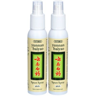 PHYTOMED Yunnan Baiyao Sport Spray Blanc 2x100 ml - Shop Apotheke