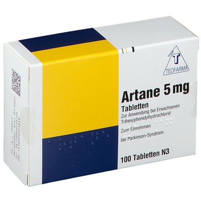 Artane® 5 mg 100 St mit dem E-Rezept kaufen - Shop Apotheke
