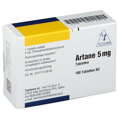 Artane® 5 mg 100 St mit dem E-Rezept kaufen - Shop Apotheke