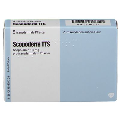 Scopoderm TTS 5 St mit dem E-Rezept kaufen - Shop Apotheke
