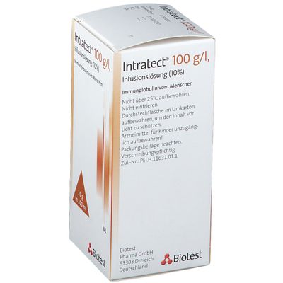 Intratect® 100 g/l 100 ml mit dem E-Rezept kaufen - Shop Apotheke