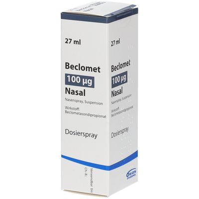 Beclomet 100 ug Nasal 27 ml mit dem E-Rezept kaufen - Shop Apotheke