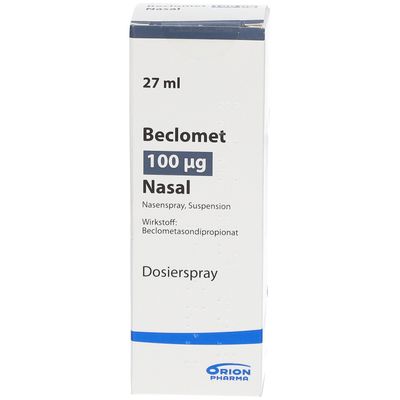 Beclomet 100 ug Nasal 27 ml mit dem E-Rezept kaufen - Shop Apotheke