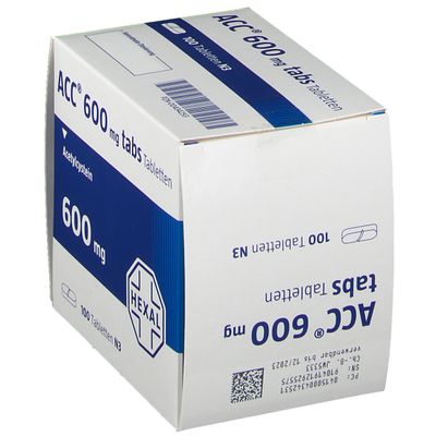 ACC® 600 mg tabs 100 St mit dem E-Rezept kaufen - Shop Apotheke