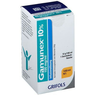 Gamunex® 10 % 100 mg/ml 100 ml mit dem E-Rezept kaufen - Shop Apotheke