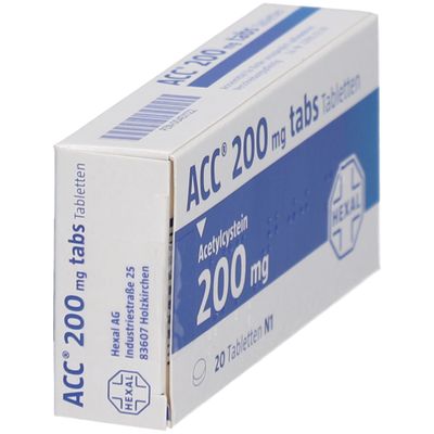 ACC® 200 mg tabs 20 St mit dem E-Rezept kaufen - Shop Apotheke