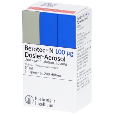 Berotec® N 100 µg 10 ml mit dem E-Rezept kaufen - Shop Apotheke