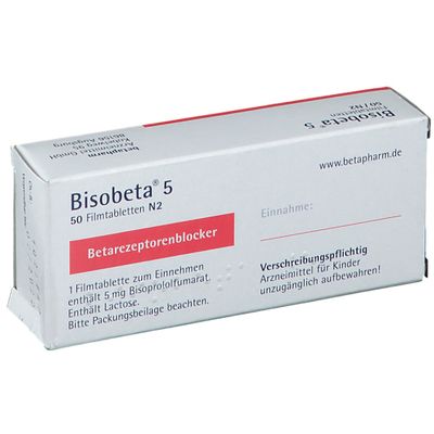 Bisobeta® 5 50 St mit dem E-Rezept kaufen - Shop Apotheke