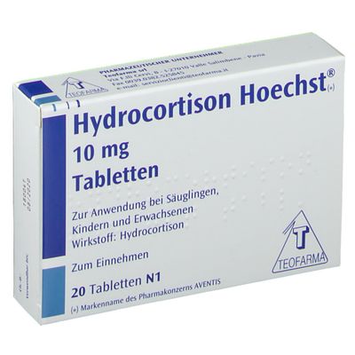 Hydrocortison Hoechst® 10 mg 20 St mit dem E-Rezept kaufen - Shop Apotheke