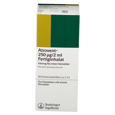 Atrovent® 250 ug/2 ml Fertiginhalat 50x2 ml mit dem E-Rezept kaufen ...