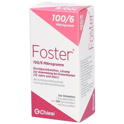 FOSTER® 100/6 µg 1 St mit dem E-Rezept kaufen - Shop Apotheke