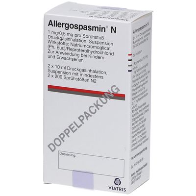 Allergospasmin® N 1 mg/0,5 mg pro Sprühstoß 2x10 ml mit dem E-Rezept ...