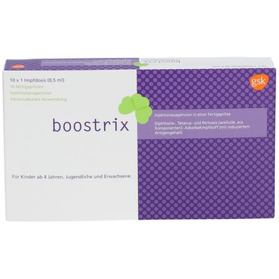 Boostrix 10x0,5 ml mit dem E-Rezept kaufen - Shop Apotheke