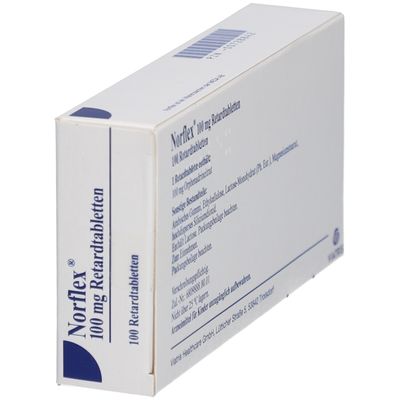 Norflex® 100 mg 100 St mit dem E-Rezept kaufen - Shop Apotheke