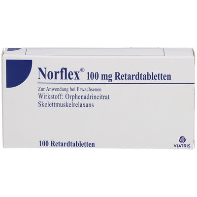 Norflex® 100 mg 100 St mit dem E-Rezept kaufen - Shop Apotheke