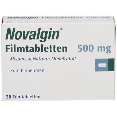 Novalgin® 20 St mit dem E-Rezept kaufen - Shop Apotheke