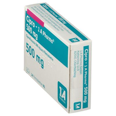 Cipro 1A Pharma® 500Mg 14 St mit dem E-Rezept kaufen - Shop Apotheke