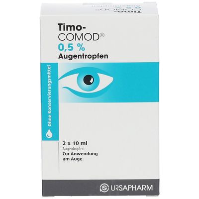Timo COMOD® 0,5% 2x10 ml mit dem E-Rezept kaufen - Shop Apotheke