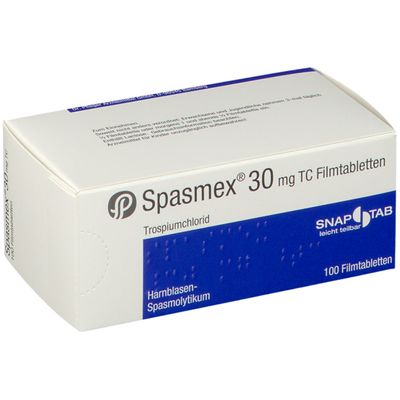 Spasmex® 30 mg TC 100 St mit dem E-Rezept kaufen - Shop Apotheke
