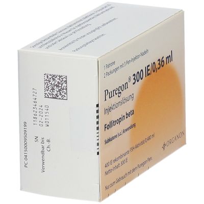 Puregon® 300 IE/0,36 ml 1 St mit dem E-Rezept kaufen - Shop Apotheke