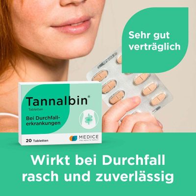 Tannalbin bei Durchfallerkrankungen 20 St - Shop Apotheke