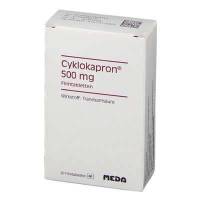 Cyklokapron® 500 mg 20 St mit dem E-Rezept kaufen - Shop Apotheke
